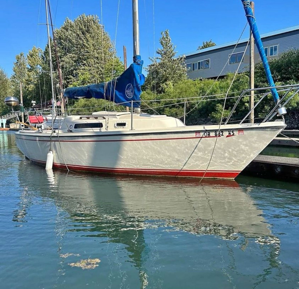 Kate Trammell | Beautiful light wind spring sail | SeaPeople App